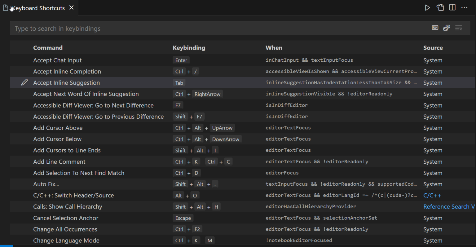 أهم اختصارات لوحة المفاتيح في Visual Studio Code: - مدونة ركن للتكنلوجيا